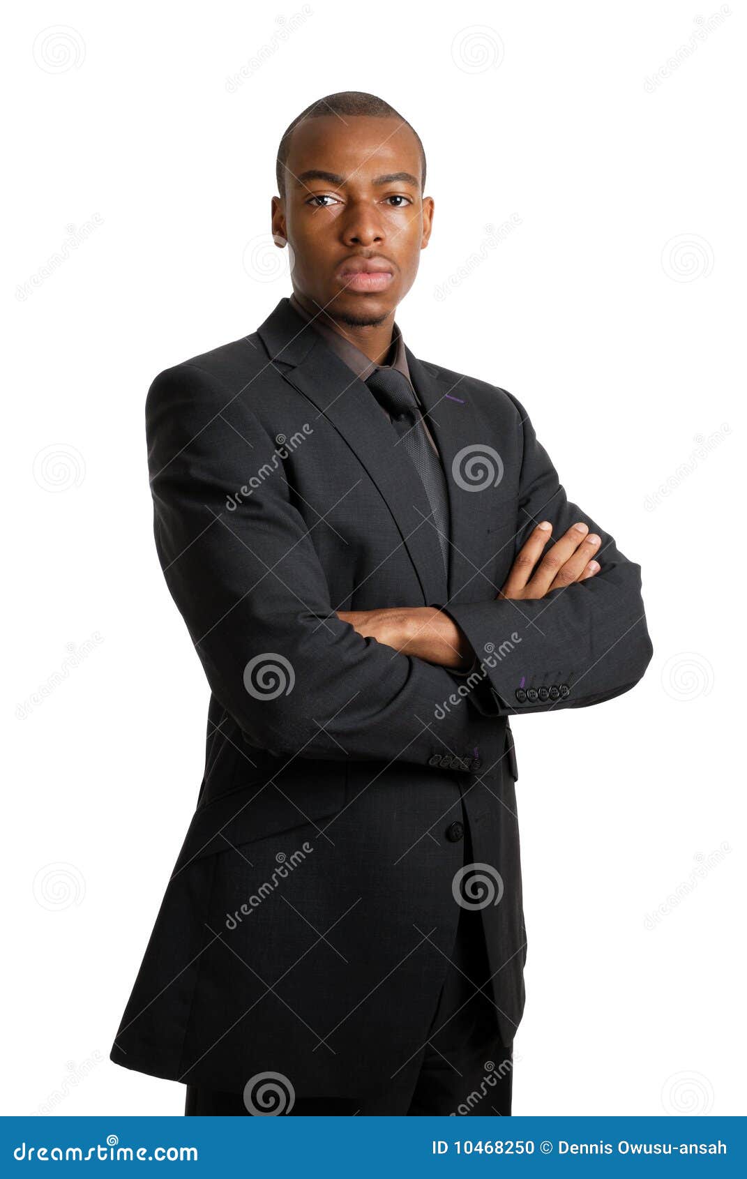 Business Man with Serious Facial Expression Stock Photo - Image of ...