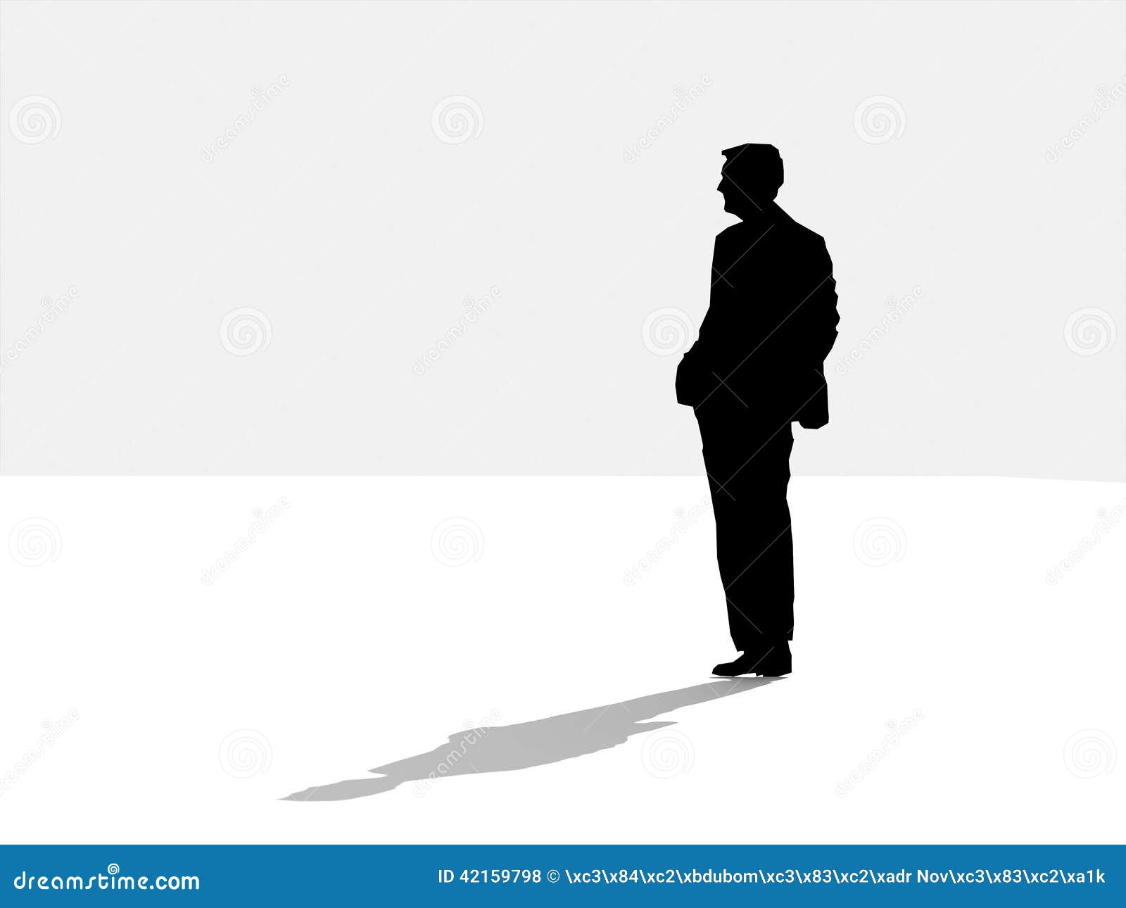Business man stock illustration. Illustration of conceptual - 42159798