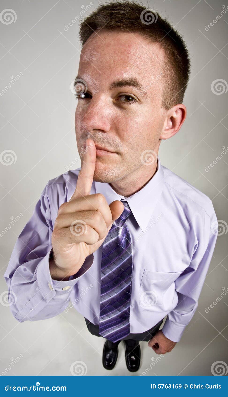 Business Man Shushing stock image. Image of secret, manager - 5763169