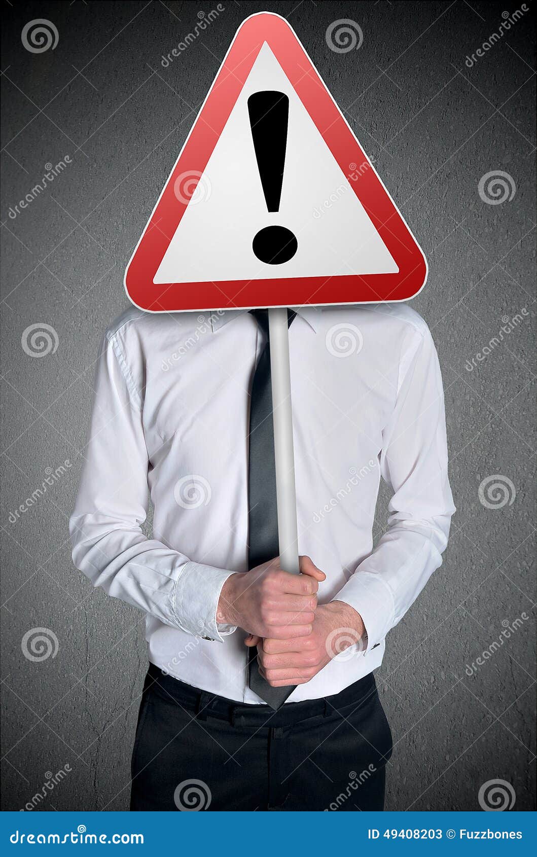 Business man with sign stock image. Image of information - 49408203