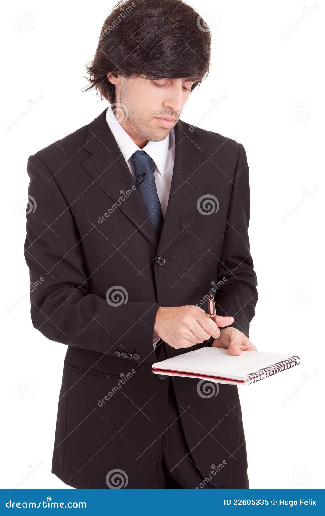 Business Man Signing Document Stock Image - Image of agreemant ...