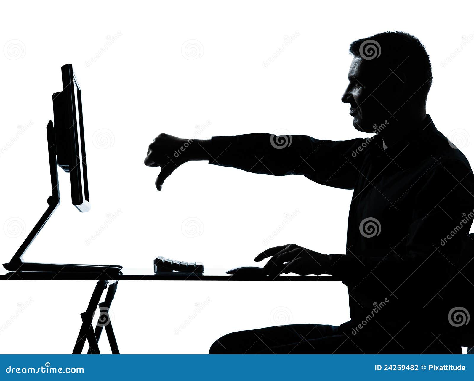 Thumb Up And Thumb Down Hand Signs Royalty-Free Stock Photo ...