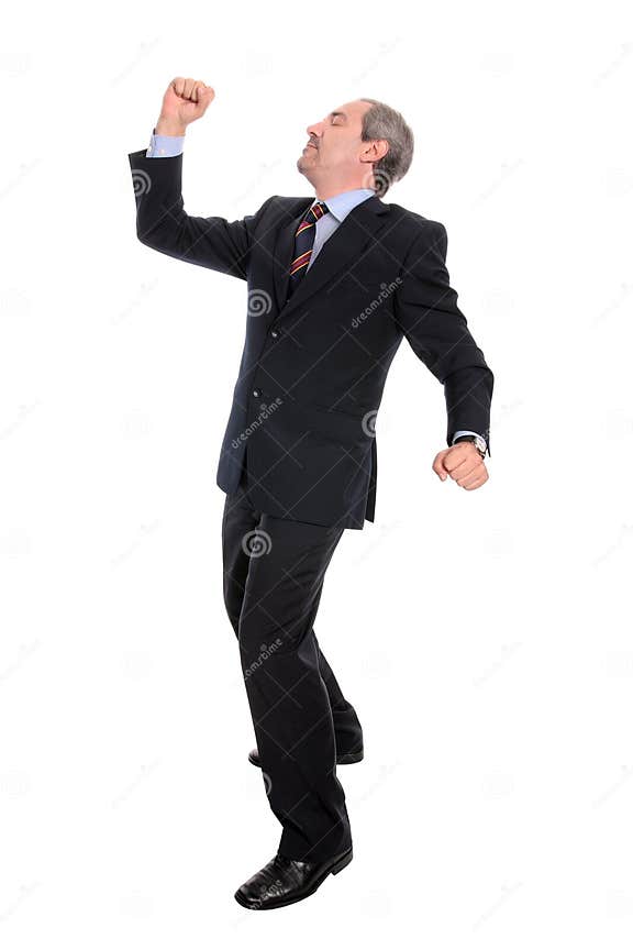 Business man singing stock image. Image of contemporary - 6000823