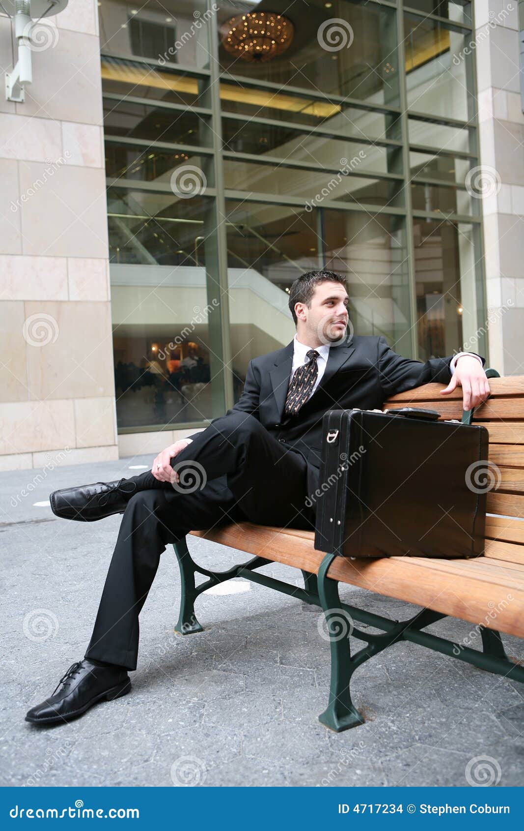 Business Man Sitting stock photo. Image of relax, male - 4717234