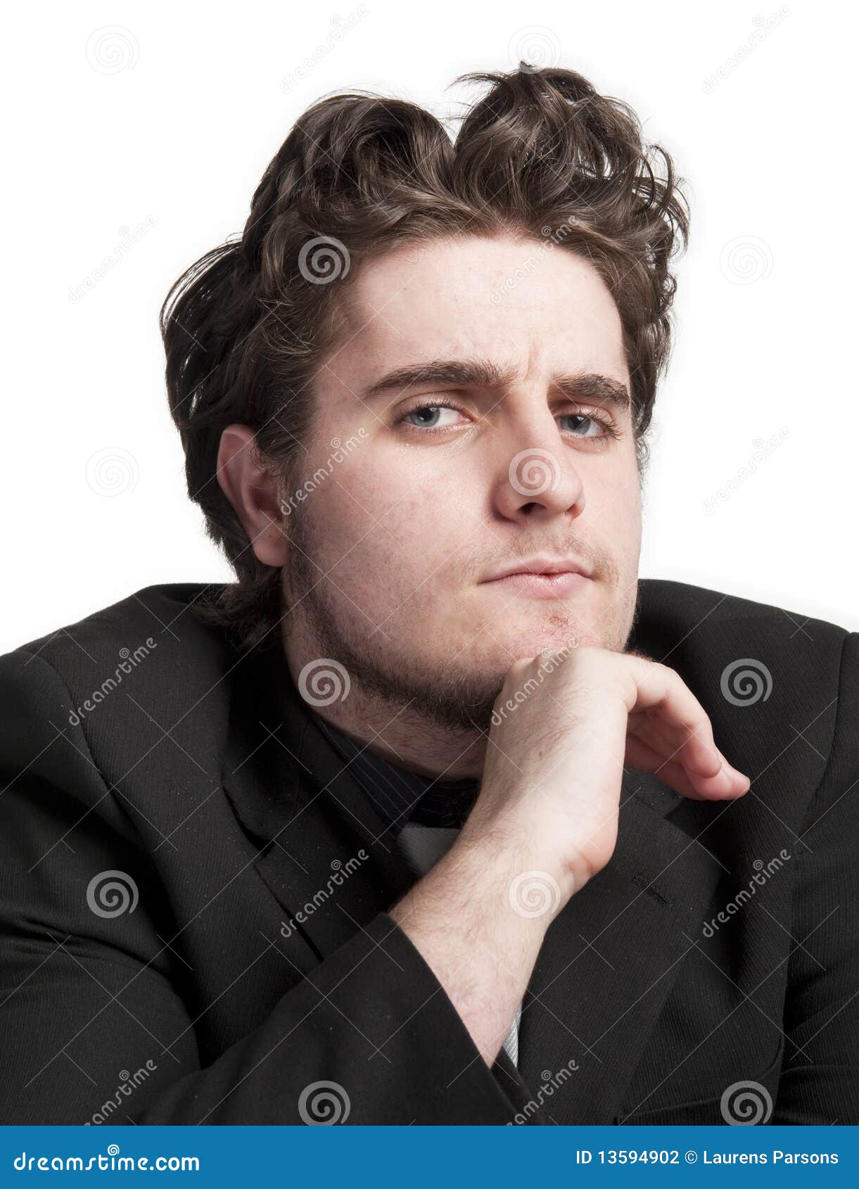 Business Man Sitting Backwards on a Chair Stock Photo - Image of back ...