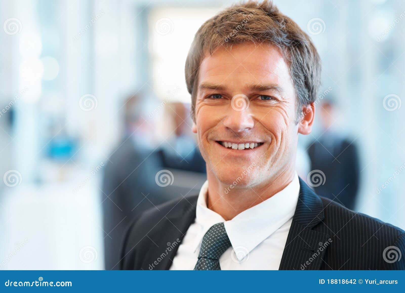 Business man smiling stock photo. Image of caucasian - 18818642