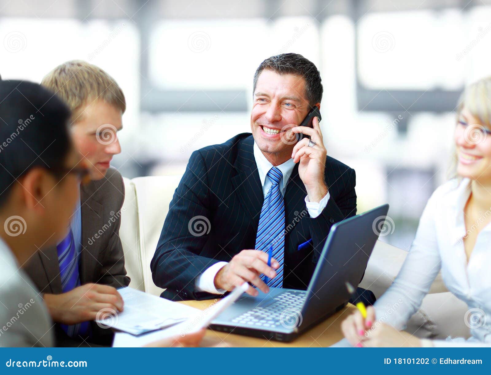 Business man speaking stock photo. Image of conference - 18101202