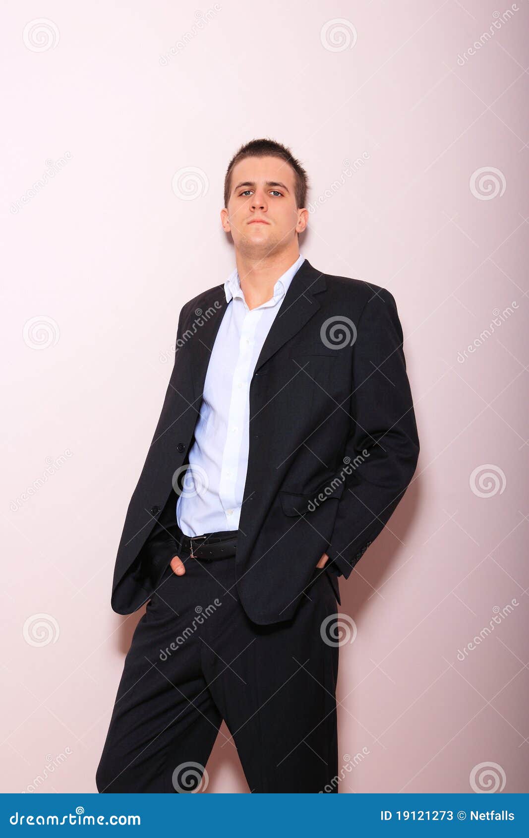 Business man standing stock image. Image of confident - 19121273