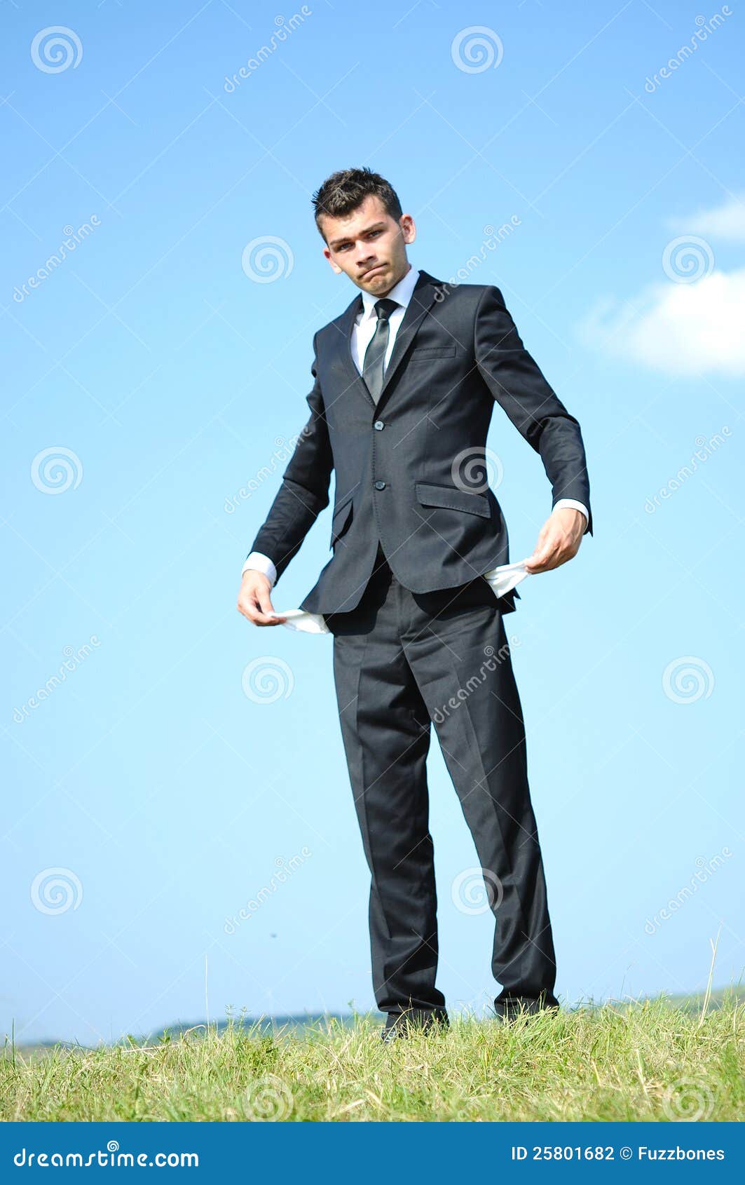 Business Man Standing stock photo. Image of manager, look - 25801682