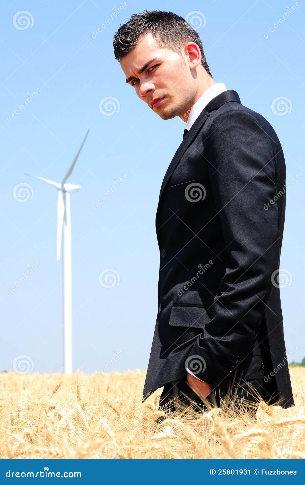 Business man standing stock image. Image of manager, look - 25801931