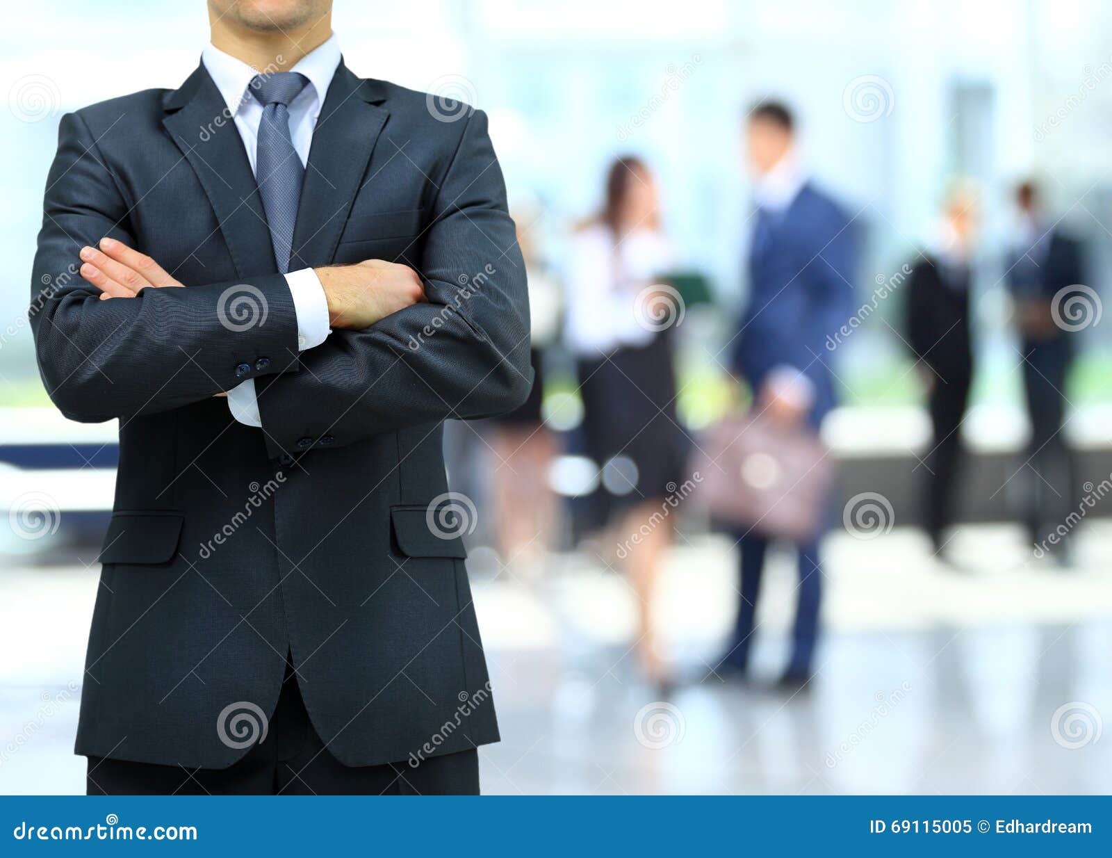 Business man standing stock image. Image of looking, boss - 69115005