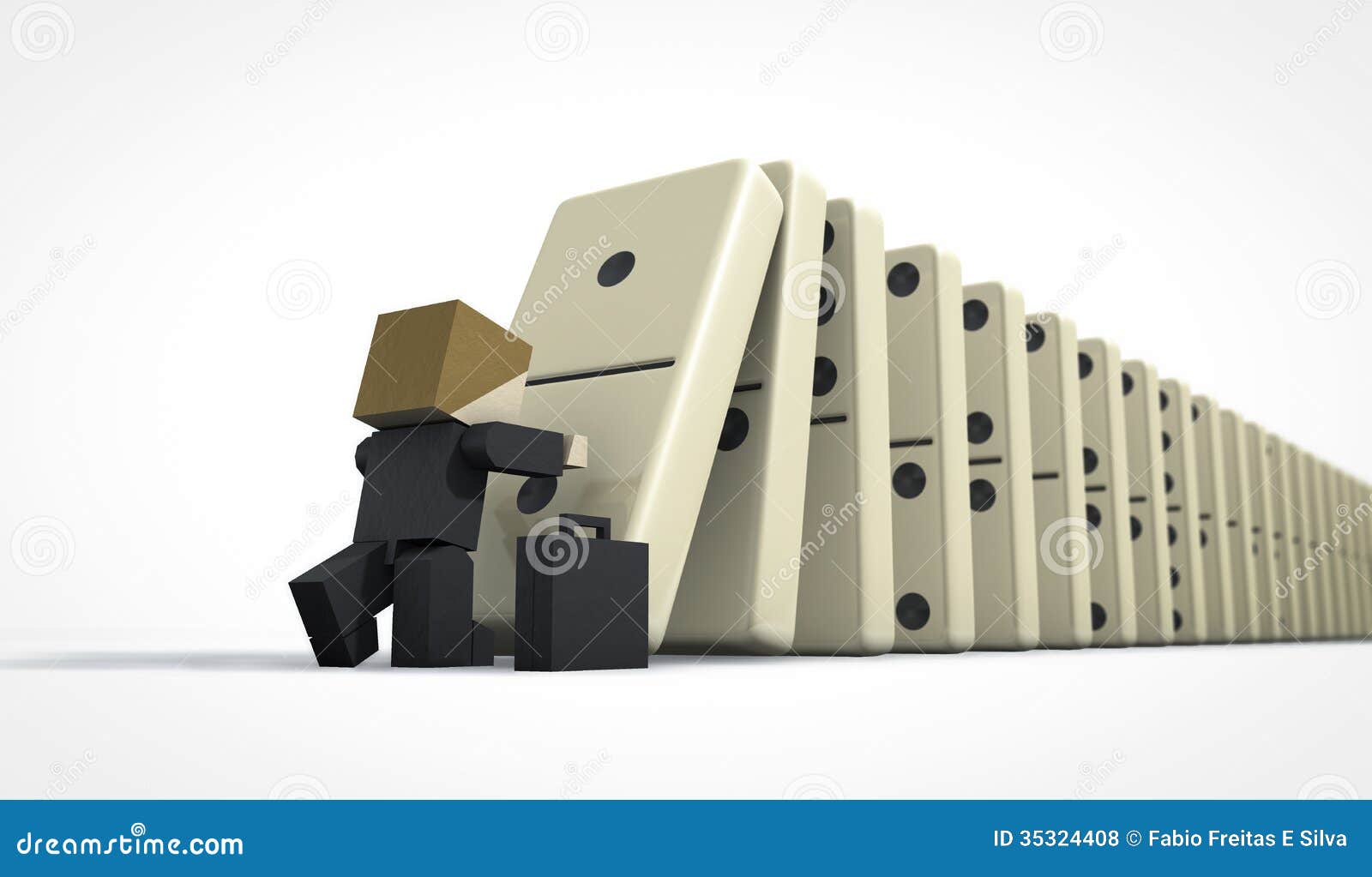 Starting Domino Stock Illustrations – 18 Starting Domino Stock ...
