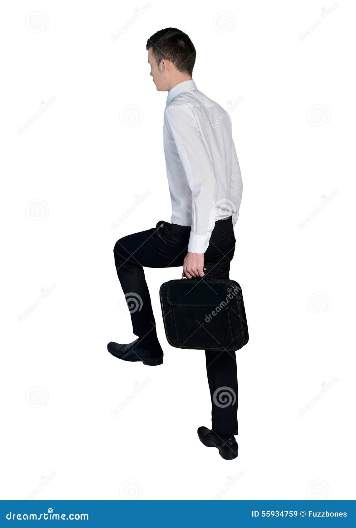 Business man step up stock image. Image of employee, manager - 55934759