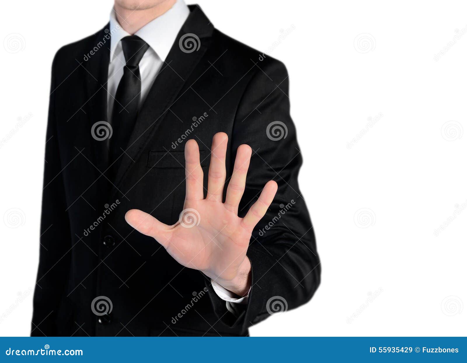 Business man stop sign stock image. Image of professional - 55935429