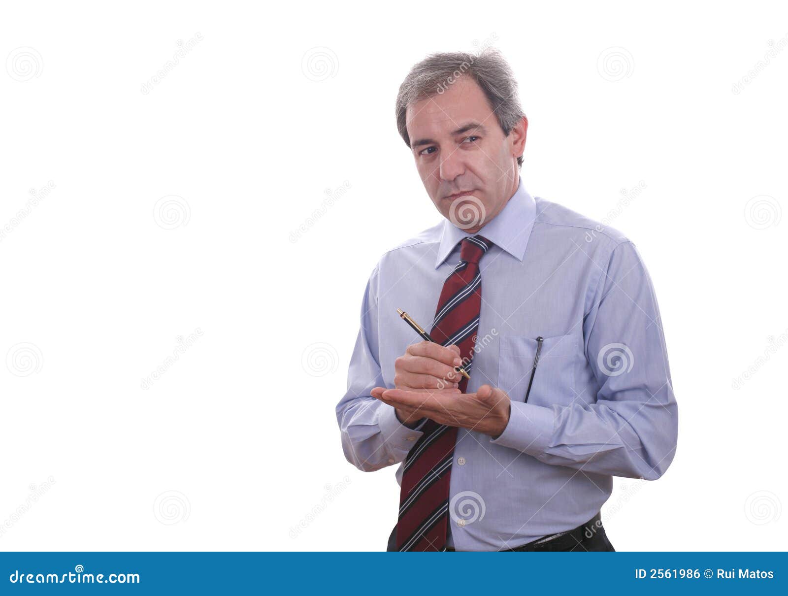 Business Man taking notes stock photo. Image of determination - 2561986