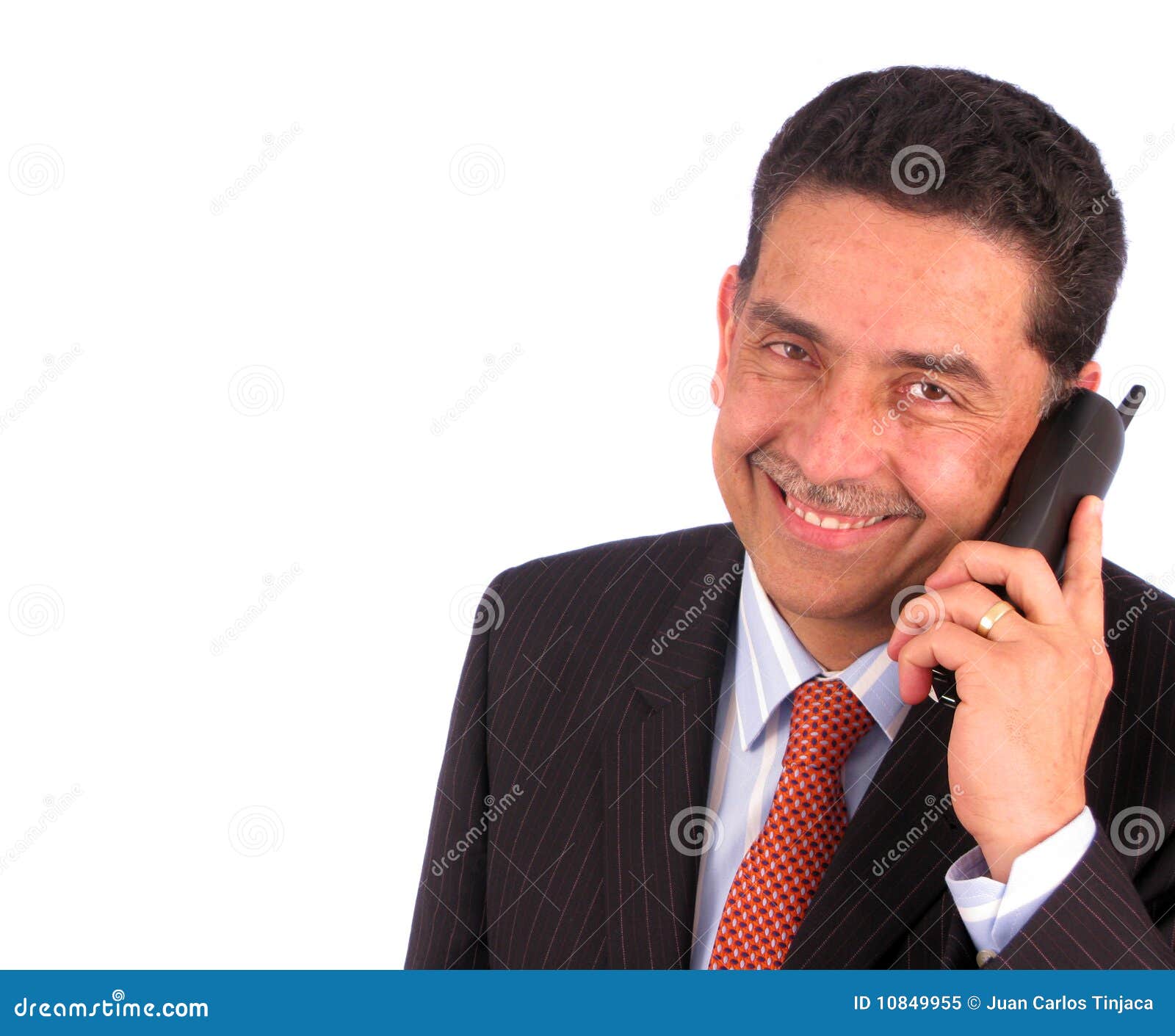 Business Man Talking stock image. Image of coleague, businessman - 10849955