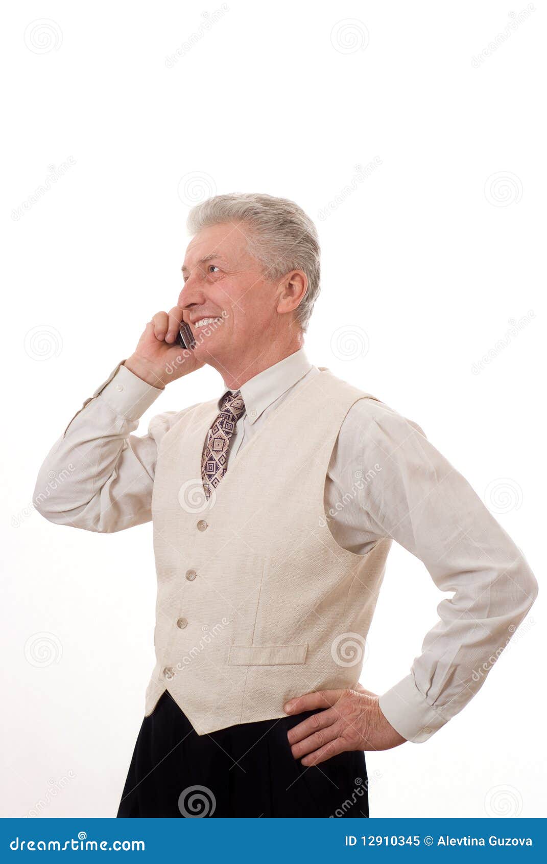 Business man talking stock image. Image of confident - 12910345