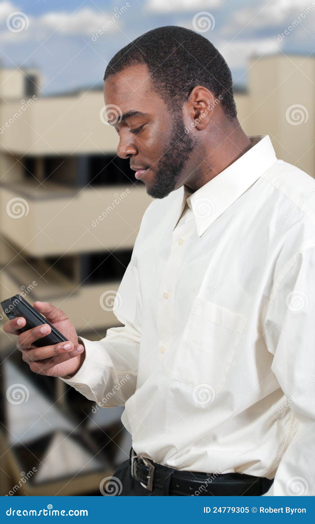 Business Man Texting stock image. Image of style, suit - 24779305