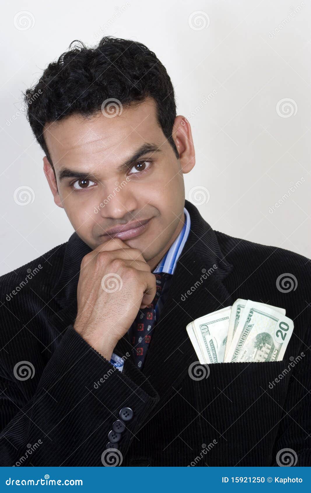 Business man thinking stock photo. Image of save, executive - 15921250