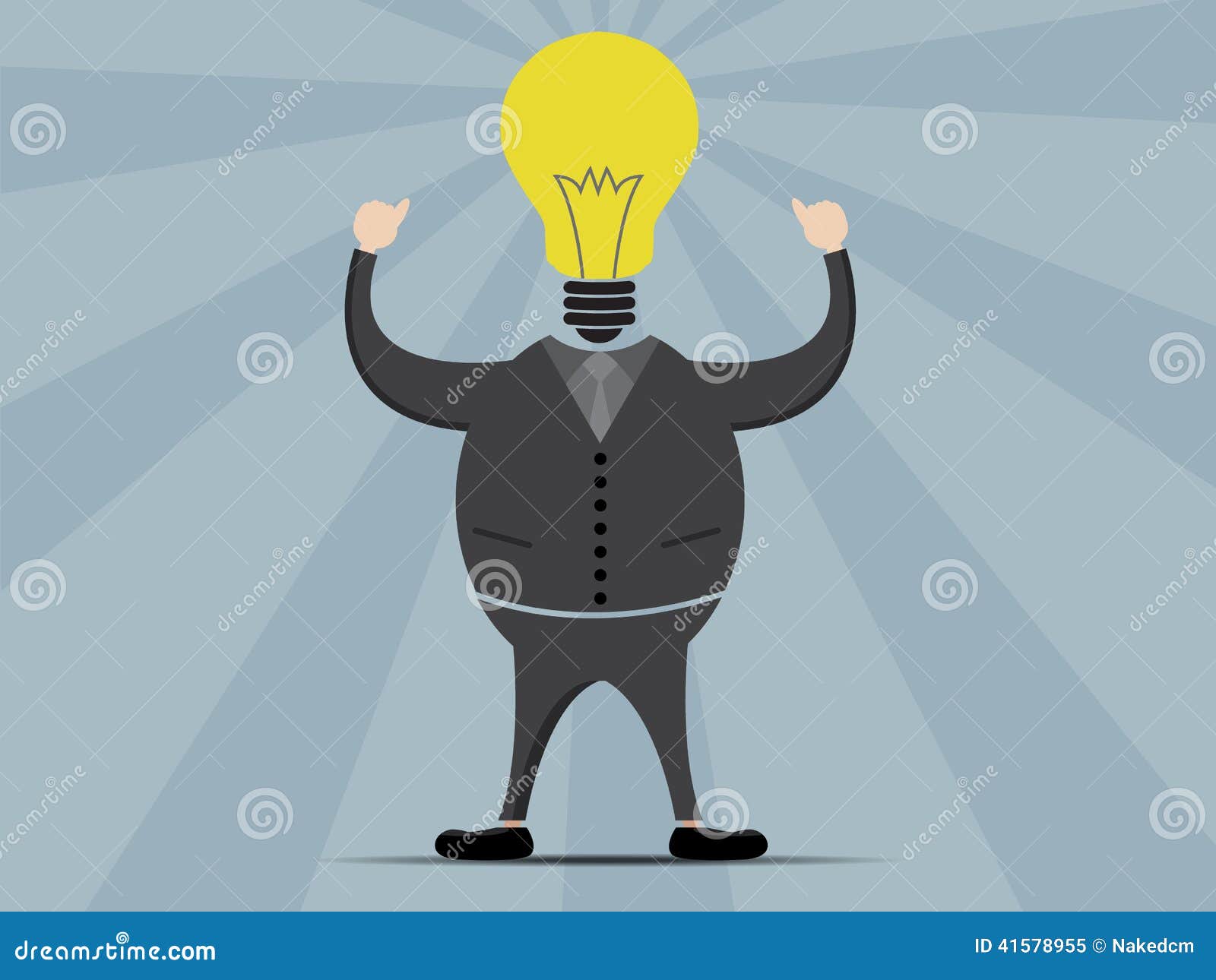 Business Man Thinking Cartoon Stock Vector - Illustration of graphic ...
