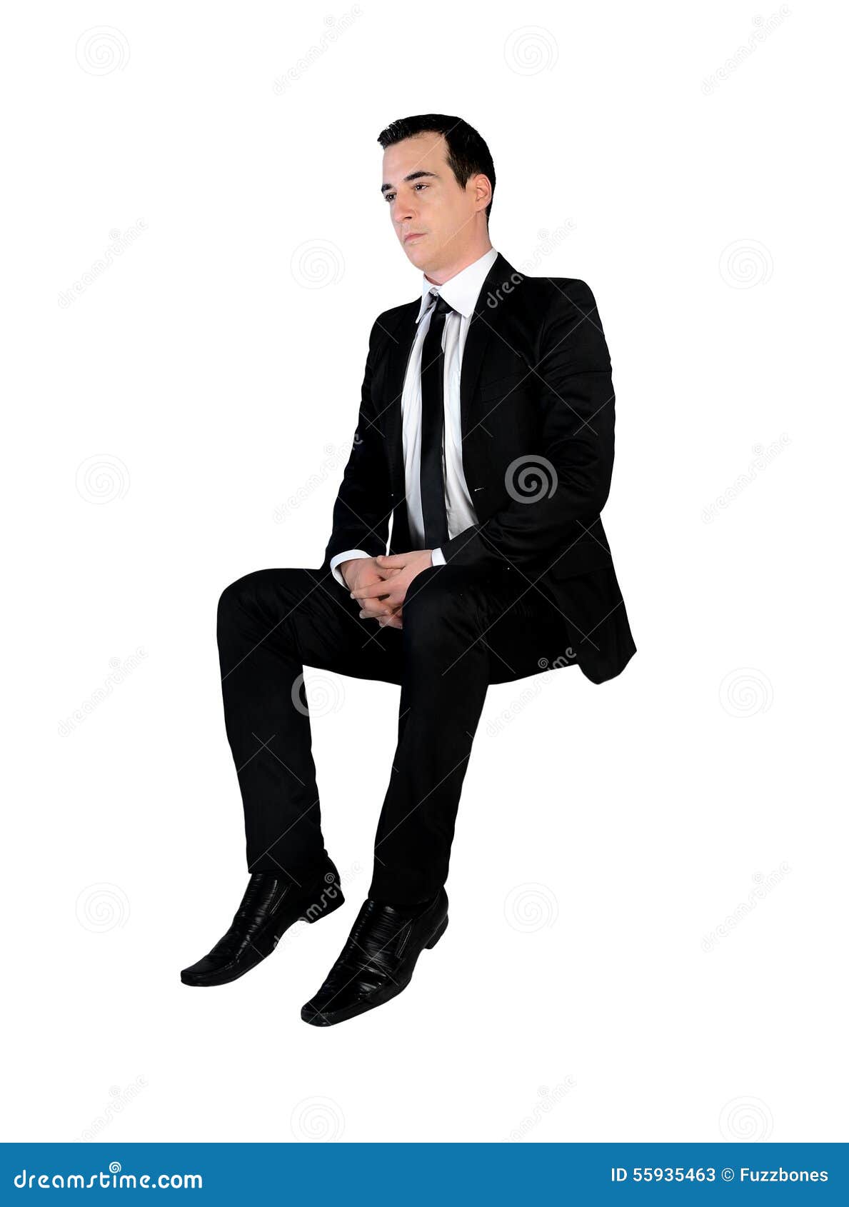 Business Man Thinking Solution Stock Image - Image of looking ...