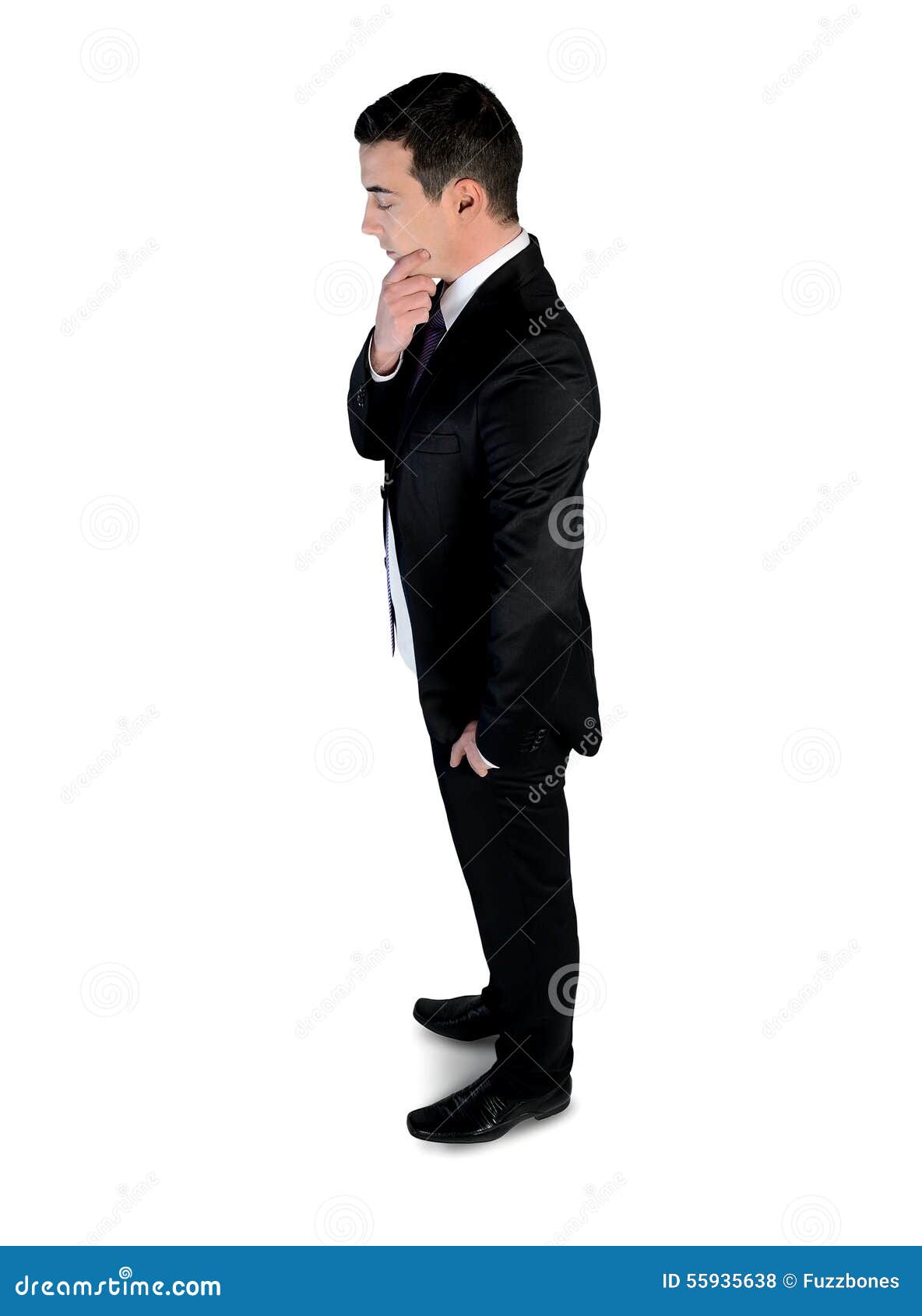 Business Man Thinking Solution Stock Photo - Image of business ...