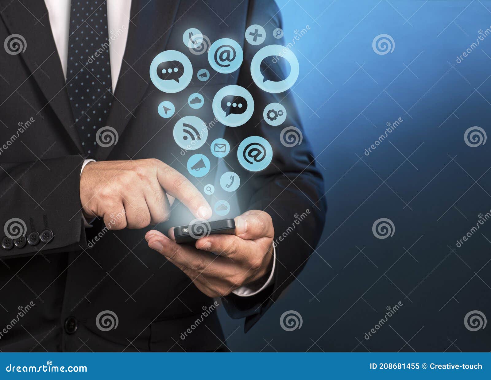 Business Man Touch Screen Concept Telecommunication Stock Image - Image ... Business Man Touch Screen Concept Telecommunication Stock Image - Image ...
