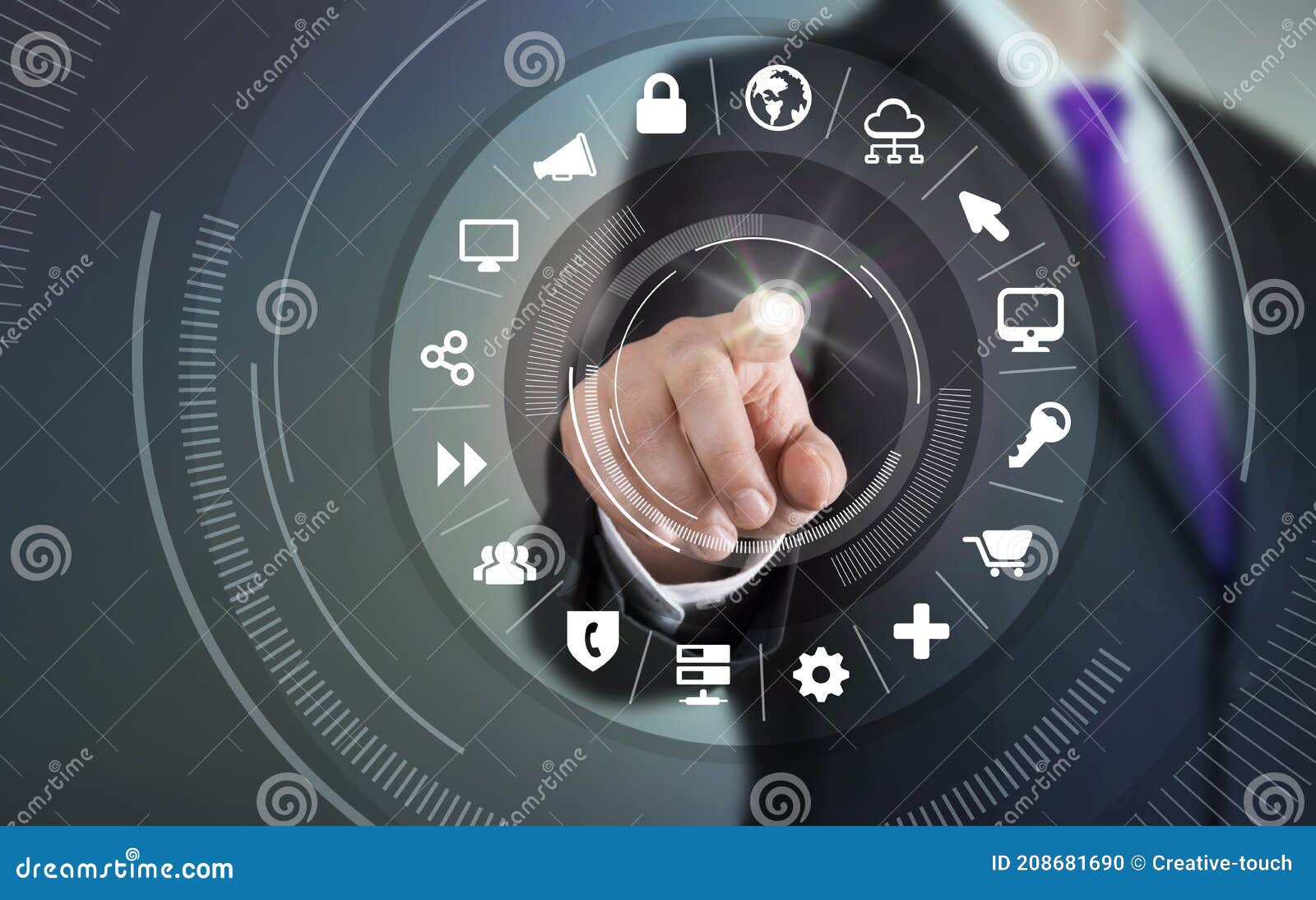 Business Man Touch Screen Smart Buttons Stock Photo - Image of phone ... Business Man Touch Screen Smart Buttons Stock Photo - Image of phone ...