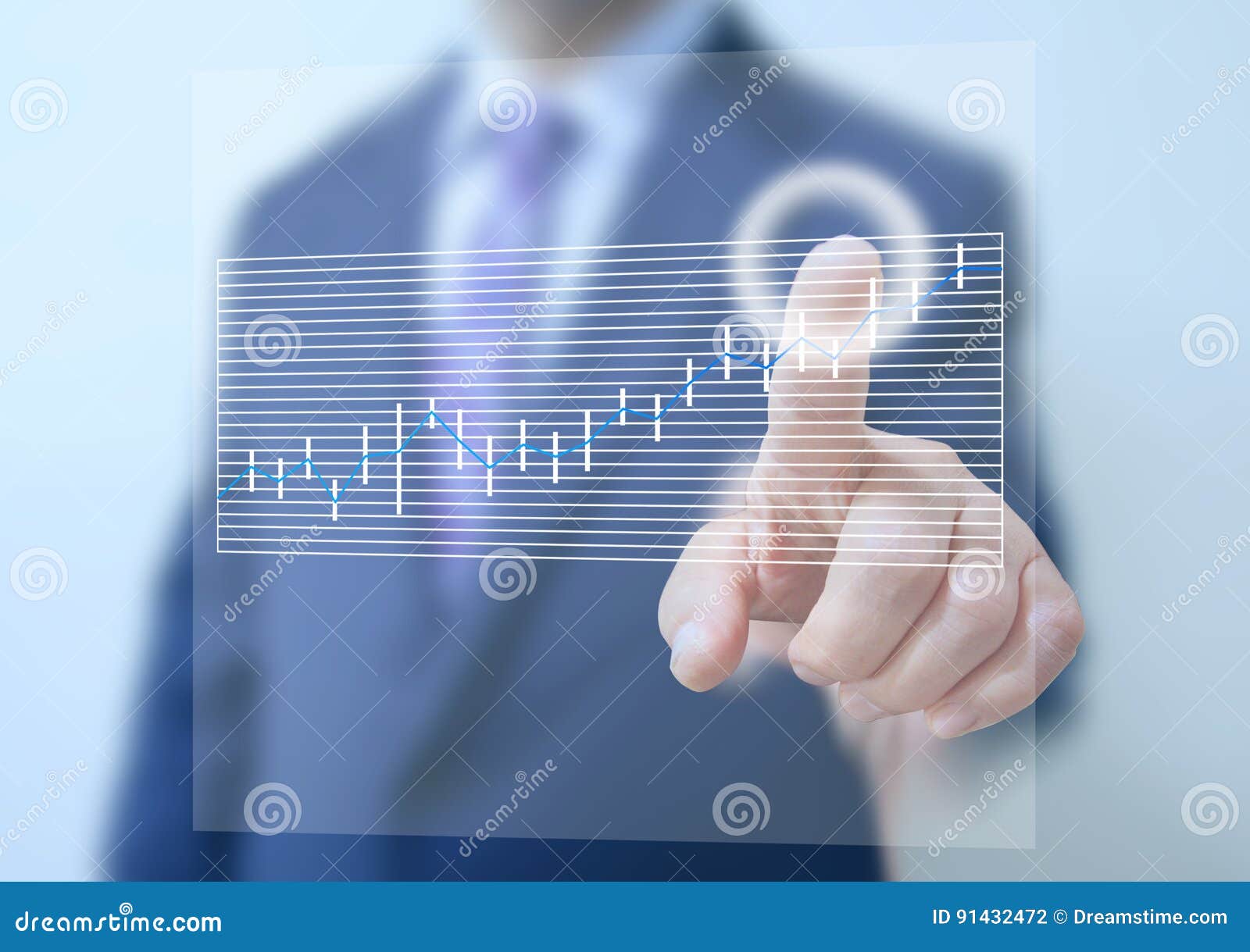 Business man touch screen stock photo. Image of structure - 91432472