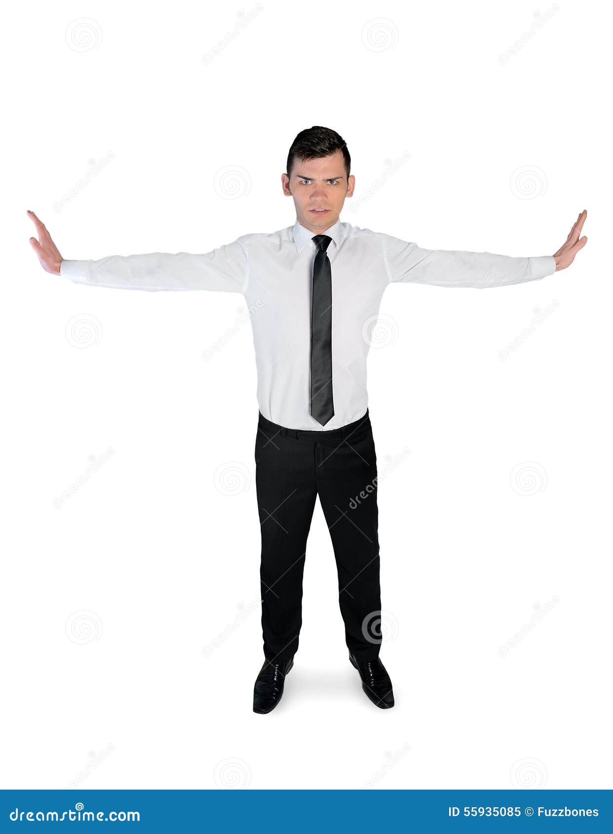 Business man ush side stock image. Image of effort, difficulty - 55935085