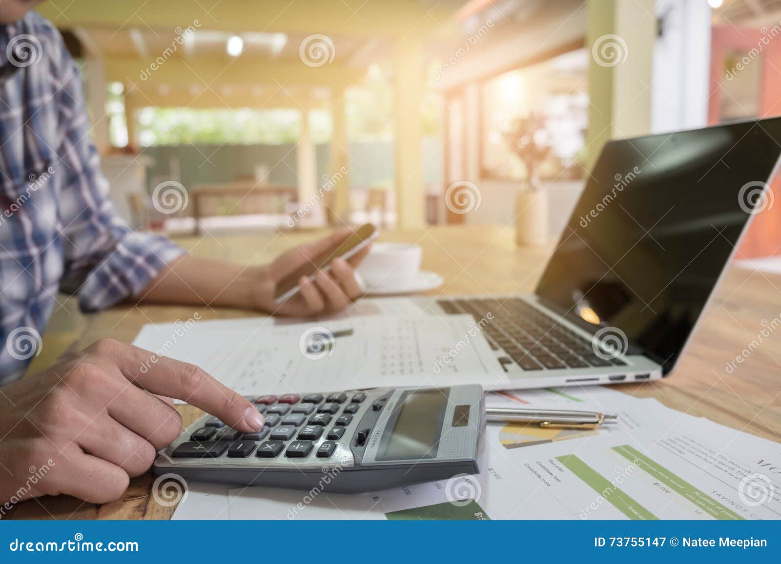 Business Man Using a Calculator Stock Image - Image of people, budget ... Business Man Using a Calculator Stock Image - Image of people, budget ...