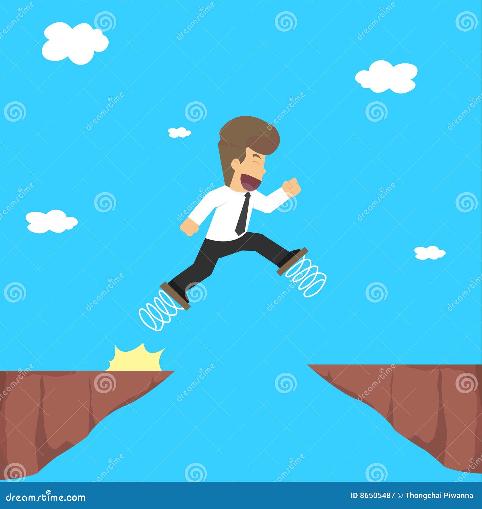 Spring Jump Stock Illustrations – 5,145 Spring Jump Stock Illustrations ...