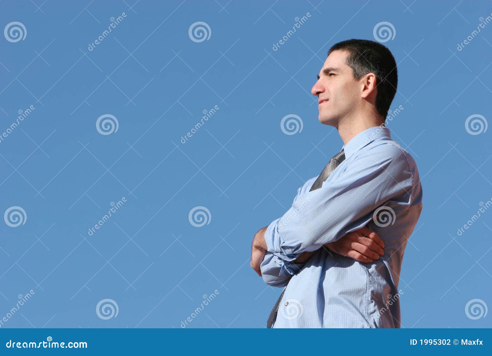 Business man with a vision stock photo. Image of outdoors - 1995302