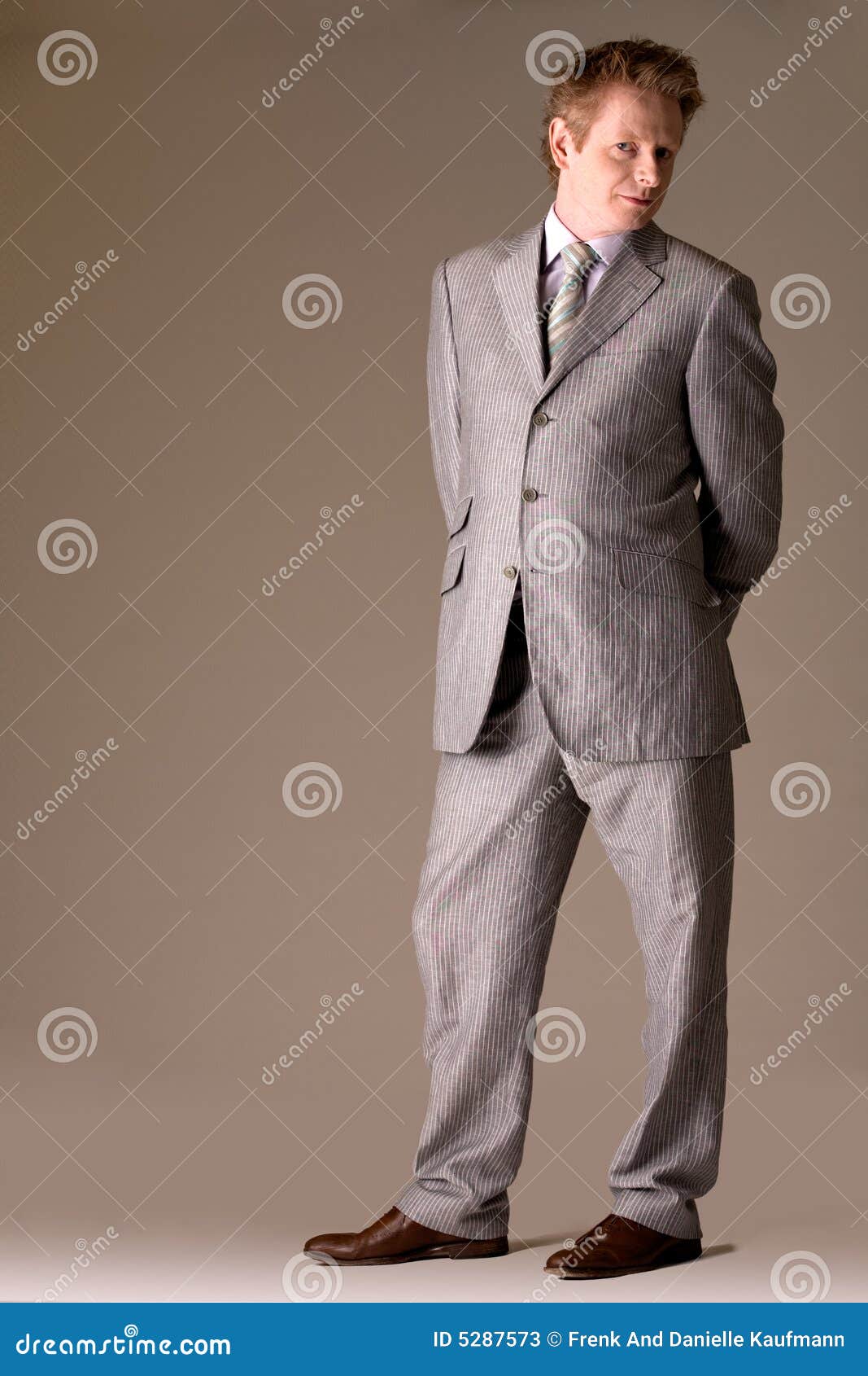 Business man with a vision stock image. Image of years - 5287573
