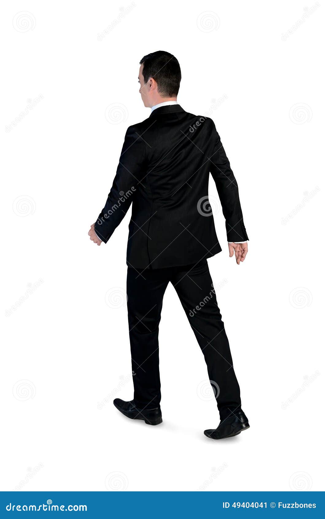 Business man walk away stock image. Image of angle, career - 49404041