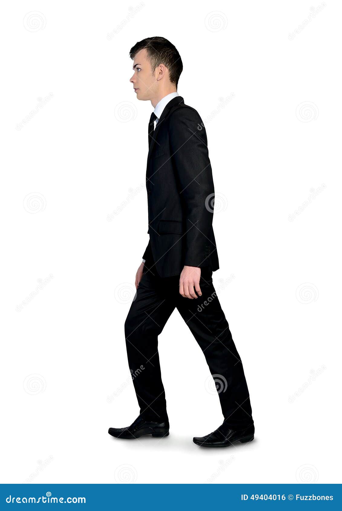 Business man walking side stock photo. Image of isolated - 49404016