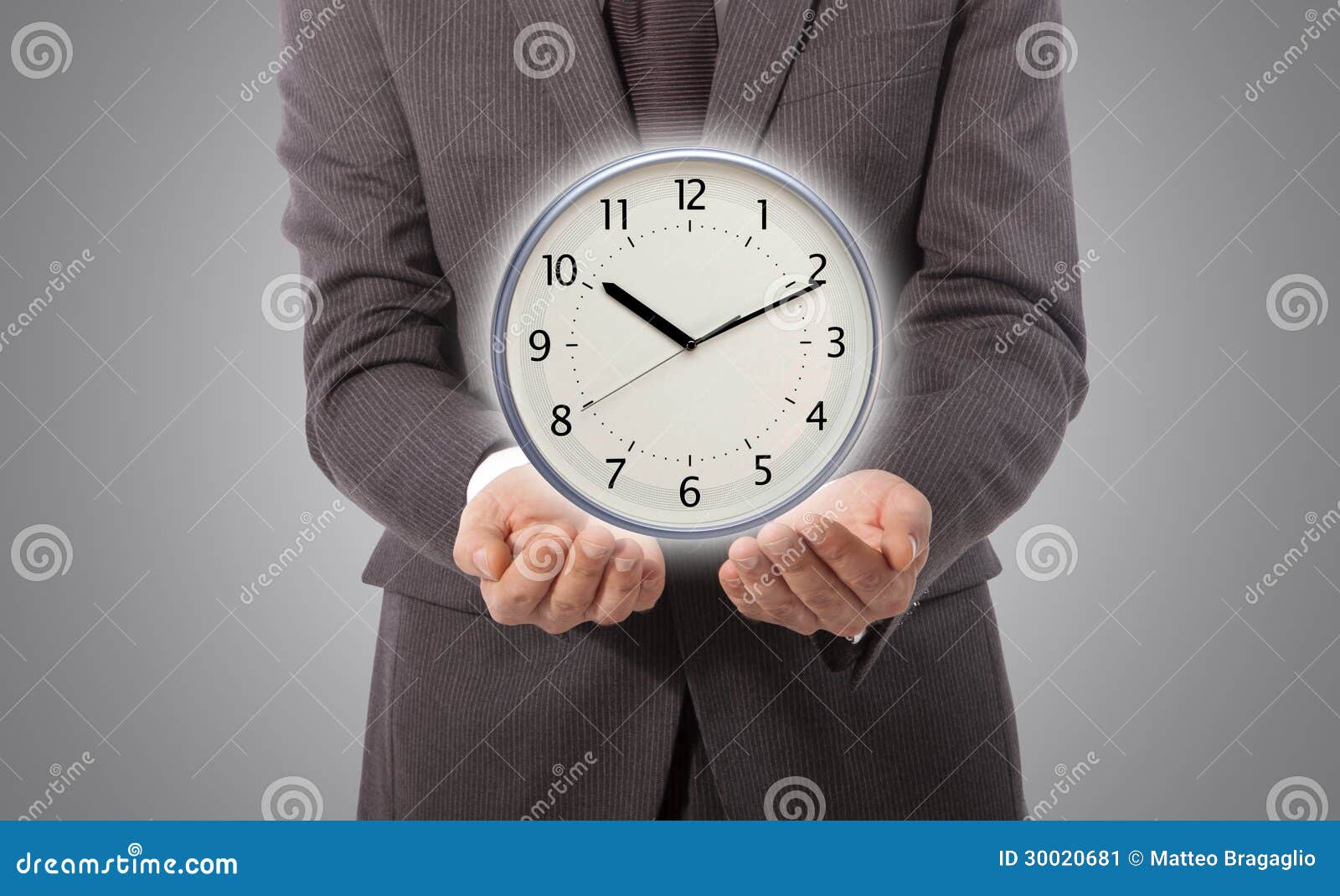 Time in hand stock image. Image of manager, businessperson - 30020681