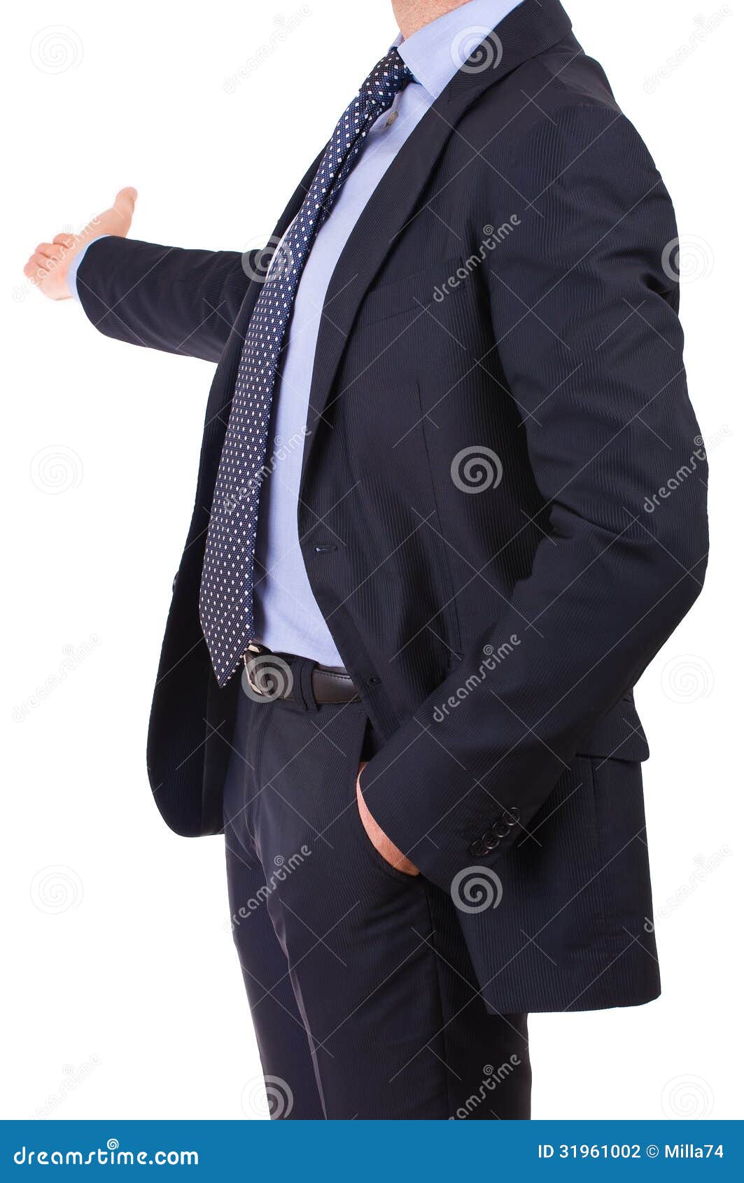 Business Man with Welcoming Gesture. Stock Photo - Image of boss ... Business Man with Welcoming Gesture. Stock Photo - Image of boss ...