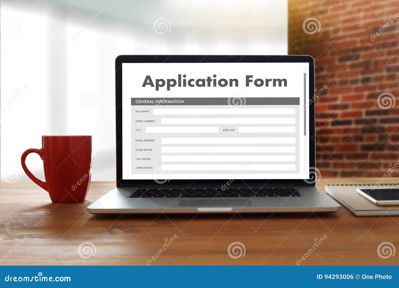 Business Man Working on Laptop Computer Use Online Web Job Application ...