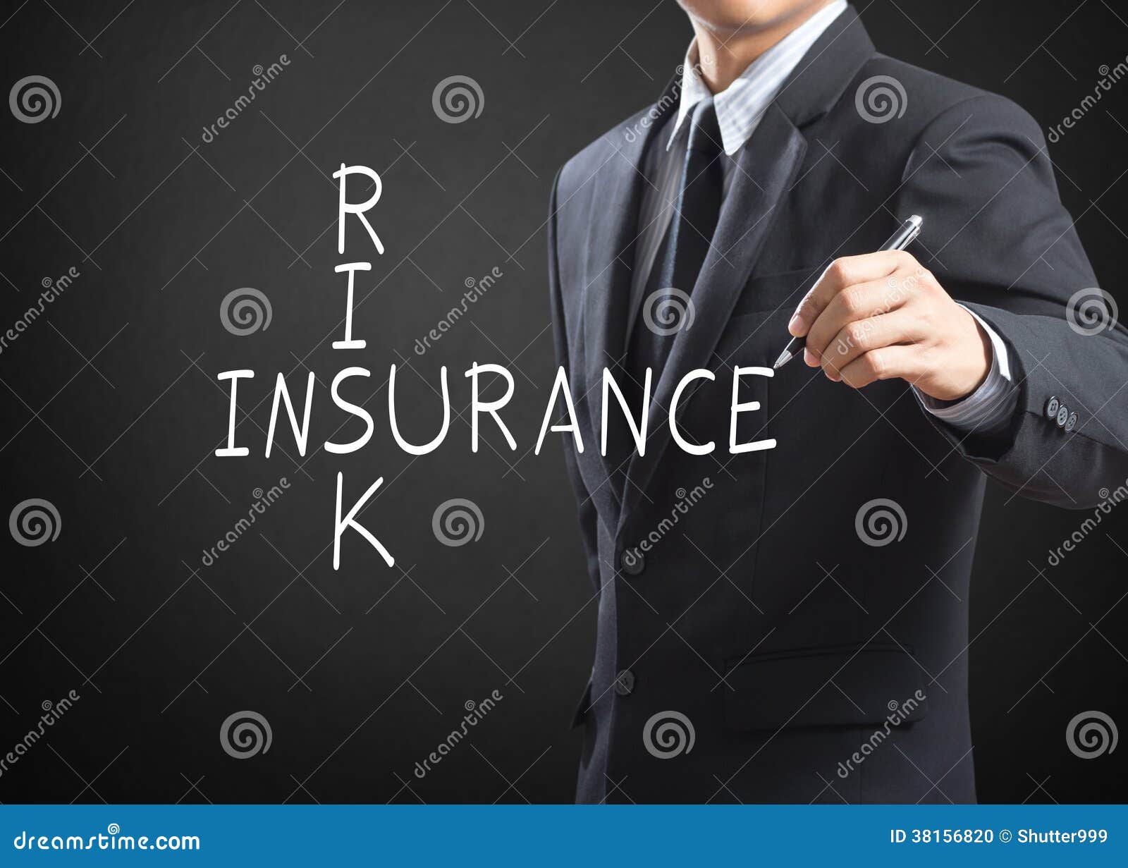 Business Man Writing Risk Insurance Stock Photo - Image of healthcare ... Business Man Writing Risk Insurance Stock Photo - Image of healthcare ...