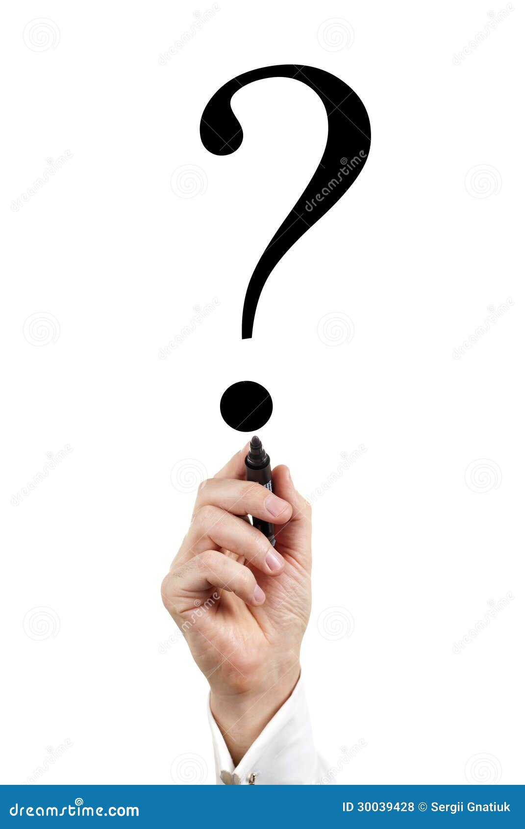 Business man writes stock photo. Image of technology - 30039428