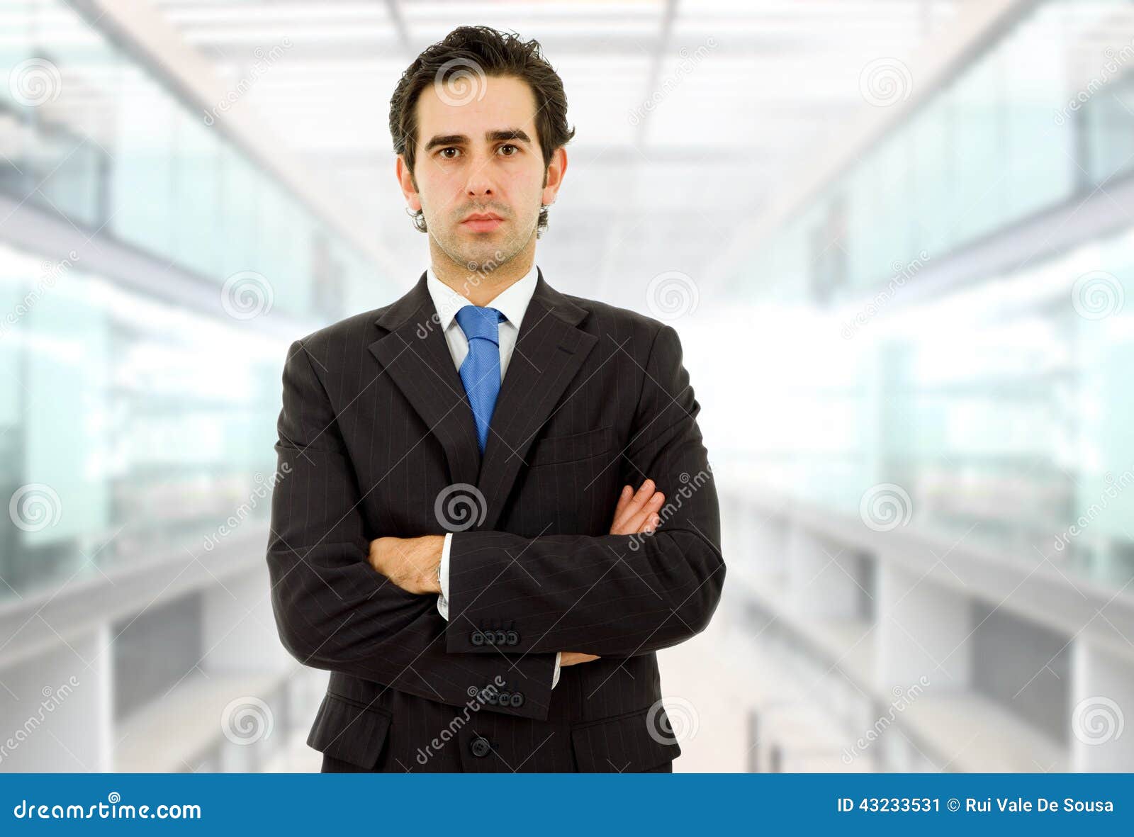 Business man stock image. Image of confident, alone, mouth - 43233531