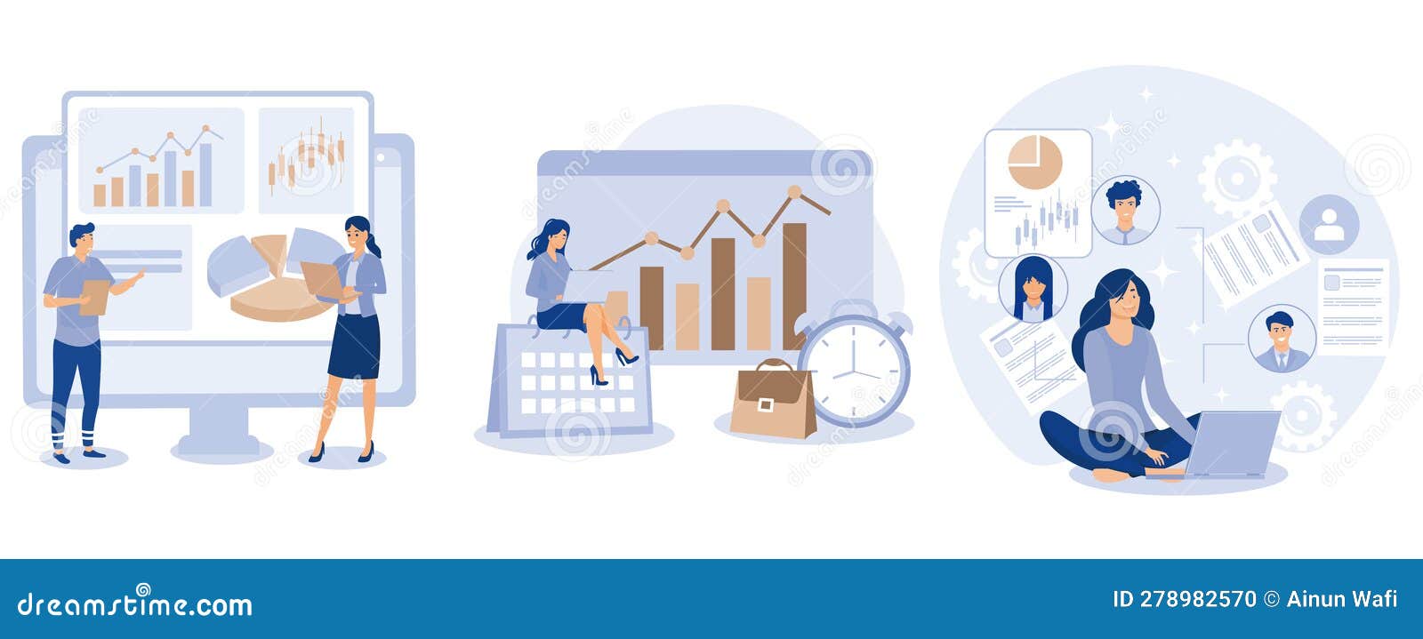 Business Management Concept, Innovation Management Software, Time and ...