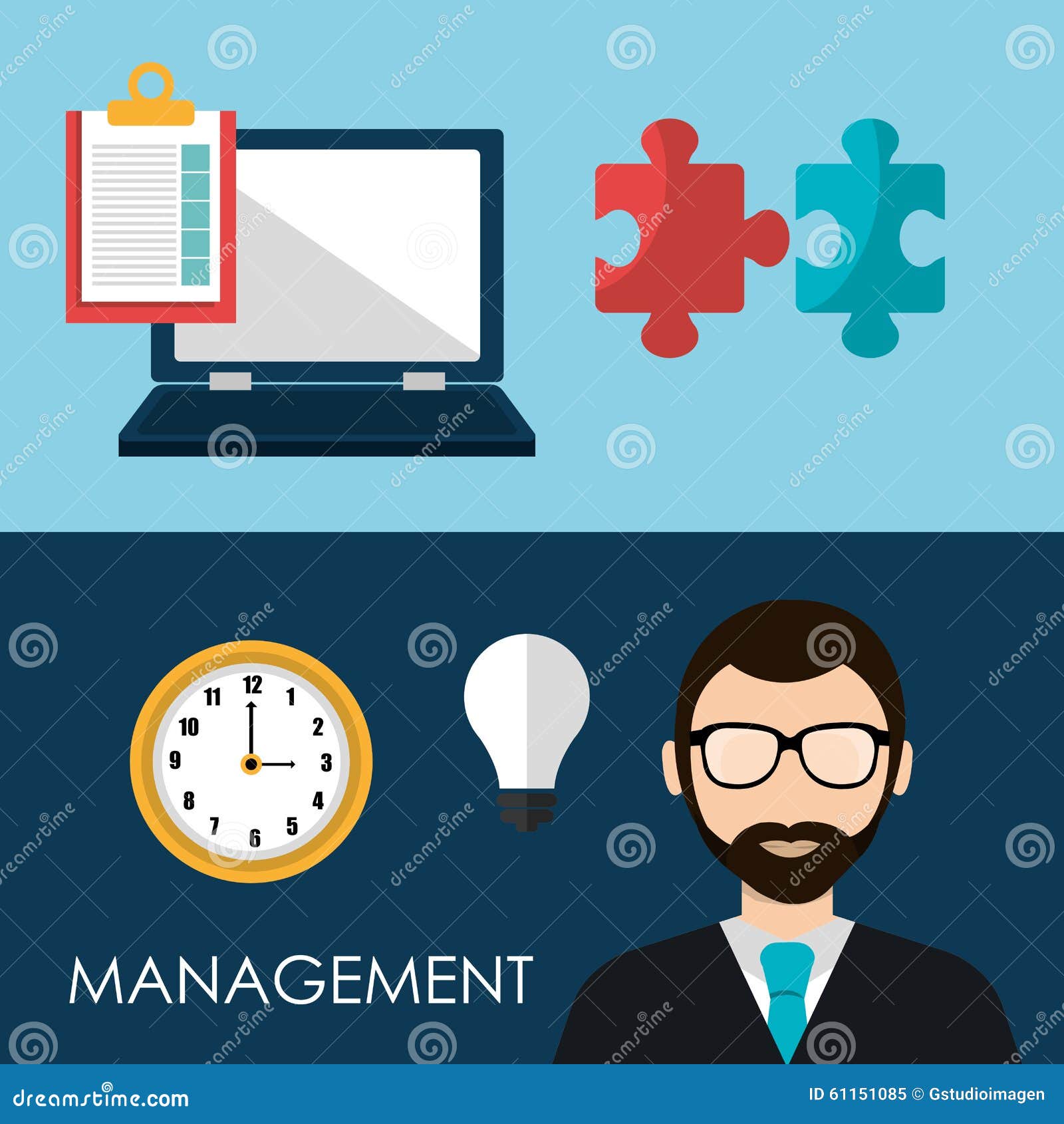Business management design stock vector. Illustration of corporate ...