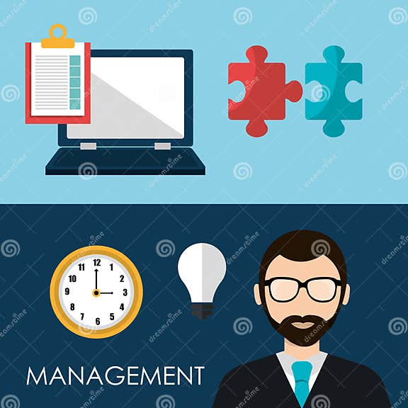 Business management design stock vector. Illustration of corporate ...