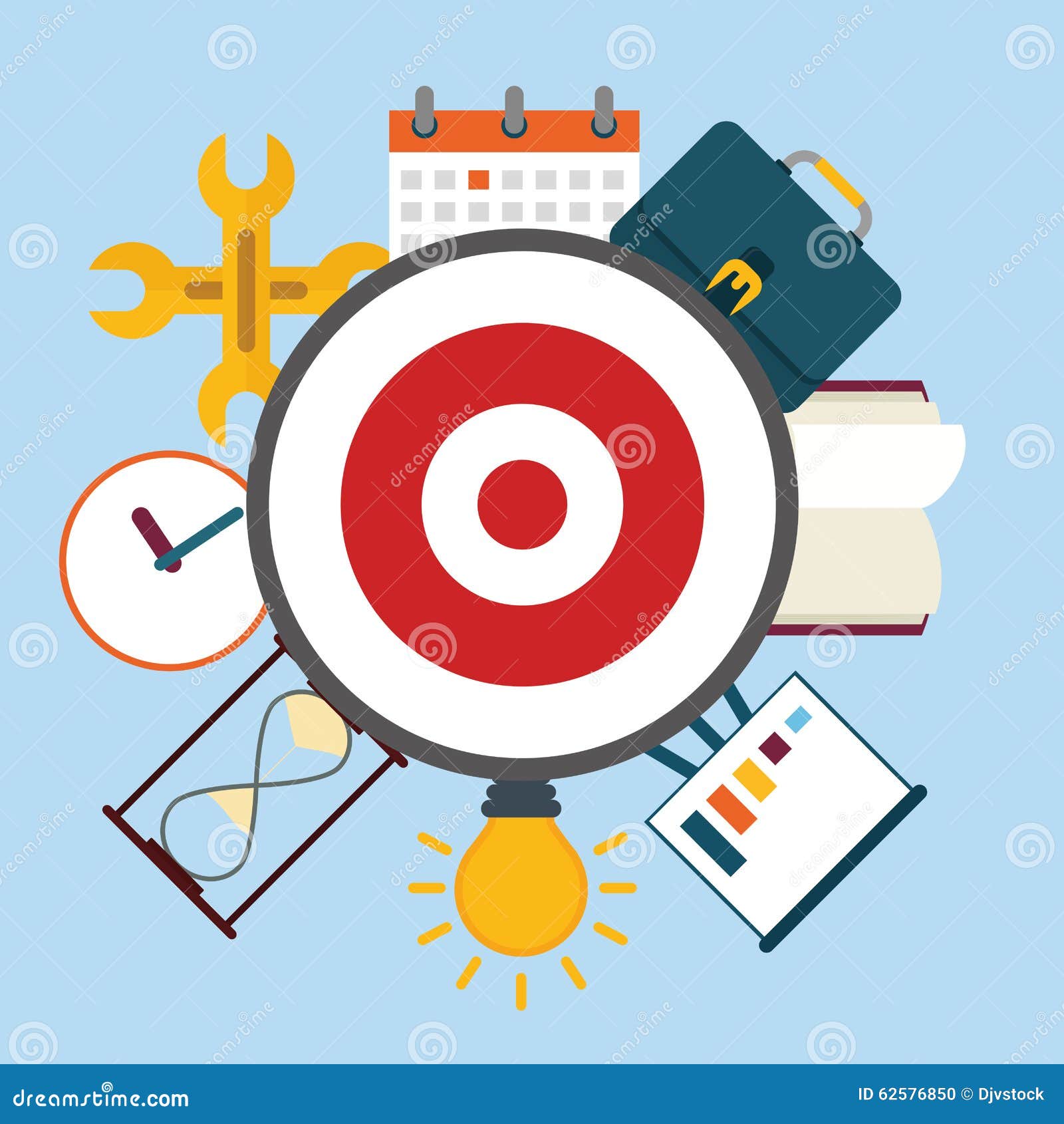Business Management Graphic Stock Vector - Illustration of management ...