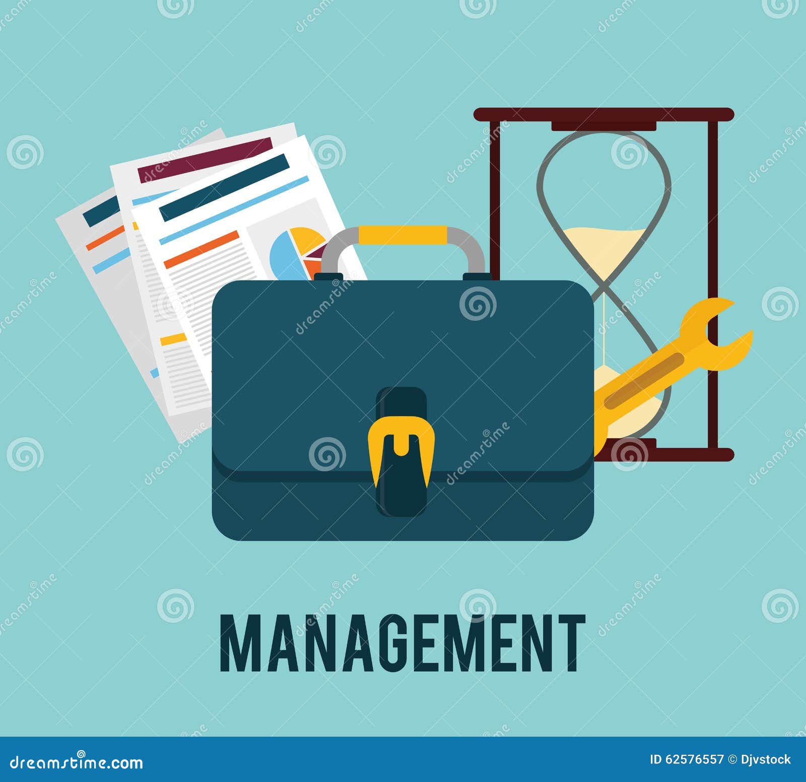 Business Management Graphic Stock Vector - Illustration of information ...