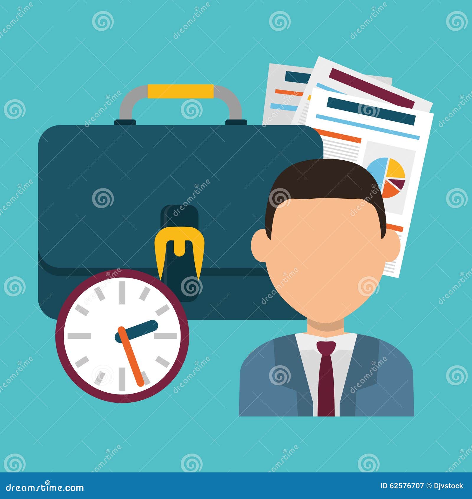 Business Management Graphic Stock Vector - Illustration of ...