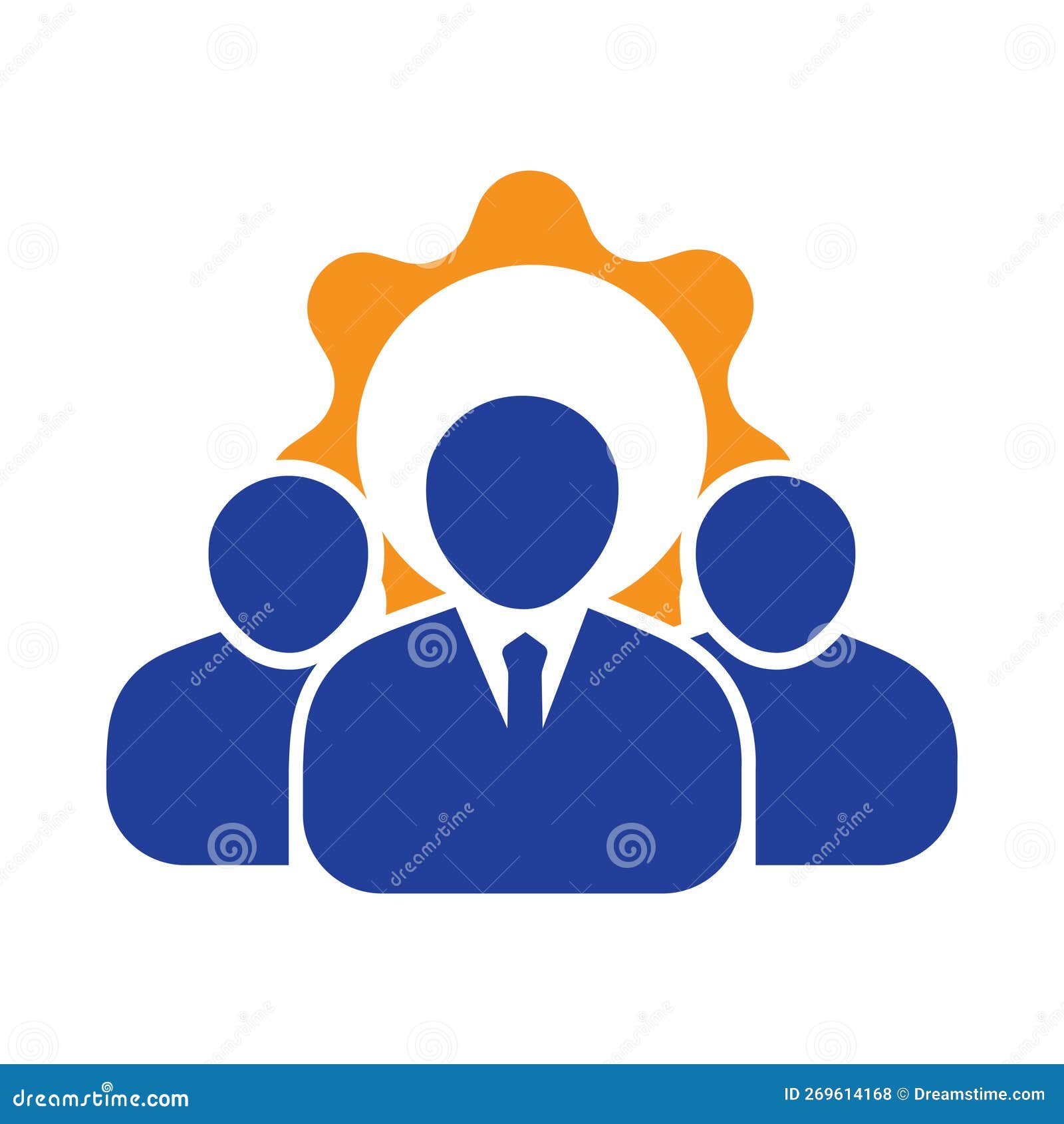 Business management icon stock vector. Illustration of business - 269614168