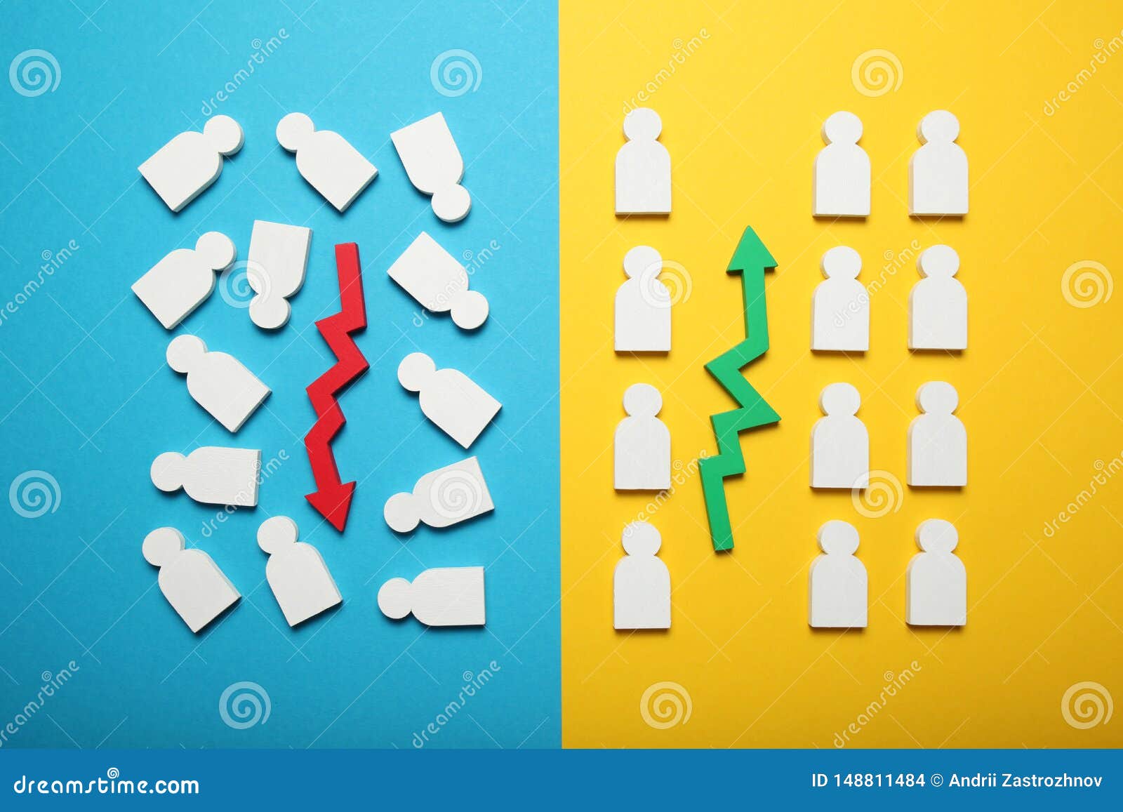 Business Management, Problem in Chaos and Success Order Stock Photo ...
